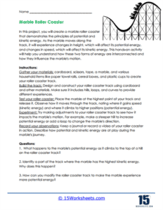 Kinetic and Potential Energy Worksheets - 15 Worksheets.com