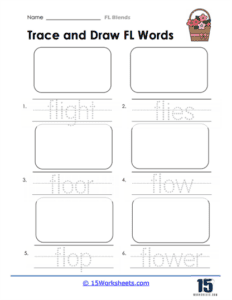 Fl Blends Worksheets - 15 Worksheets.com