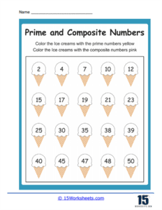 Prime and Composite Numbers Worksheets - 15 Worksheets.com