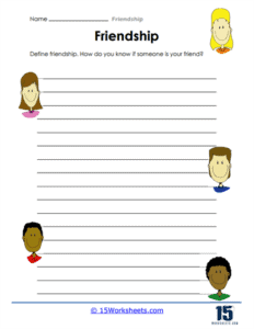Friendship Worksheets | Building Trust and Respect - 15 Worksheets.com