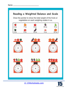 Reading Balances and Scales Worksheets - 15 Worksheets.com