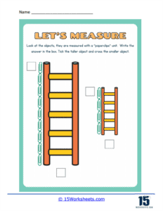 Measuring With Paper Clips Worksheets - 15 Worksheets.com