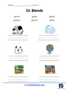 Gl Blends Worksheets - 15 Worksheets.com