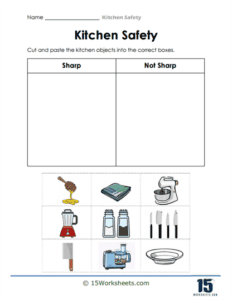 Kitchen Safety Worksheets - 15 Worksheets.com