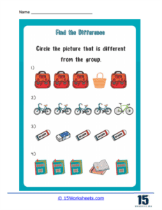 Visual Perceptual Worksheets - 15 Worksheets.com