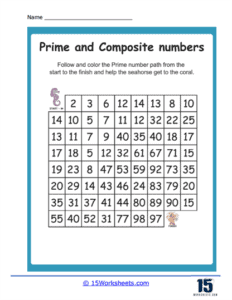 Prime and Composite Numbers Worksheets - 15 Worksheets.com