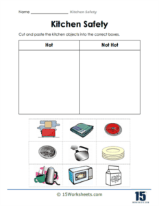 Kitchen Safety Worksheets - 15 Worksheets.com