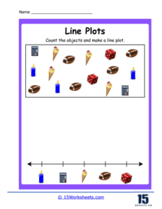 Line Plots Worksheets | Graphing Skills - 15 Worksheets.com