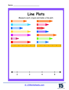 Line Plots Worksheets | Graphing Skills - 15 Worksheets.com