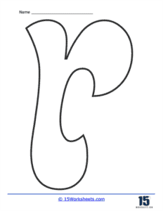 Bubble Letter R Worksheets - 15 Worksheets.com