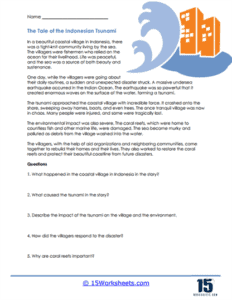 Natural Disasters Worksheets | The Science - 15 Worksheets.com