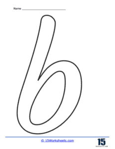 Bubble Letter B Worksheets - 15 Worksheets.com