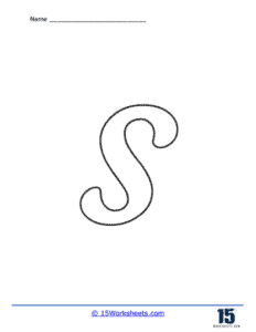 Bubble Letter S Worksheets - 15 Worksheets.com