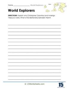 World Explorers Worksheets - 15 Worksheets.com