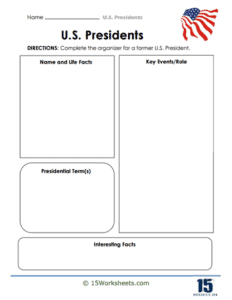 American President Worksheets - 15 Worksheets.com