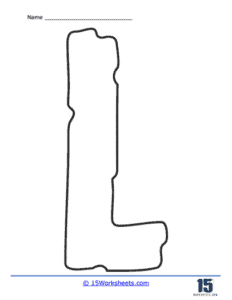 Bubble Letter L Worksheets | Templates & Practice - 15 Worksheets.com