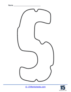 Bubble Letter S Worksheets - 15 Worksheets.com