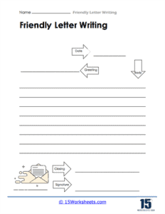 Friendly Letter Writing Worksheets