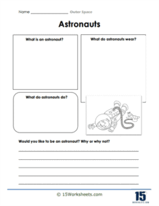 Outer Space Worksheets - 15 Worksheets.com