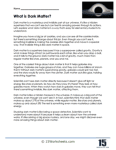 Outer Space Worksheets - 15 Worksheets.com