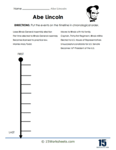 Abe Lincoln Worksheets
