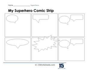 Superhero Worksheets | Literacy Activities - 15 Worksheets.com