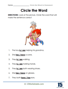 Word Use in Statements Worksheets | Expressing Ideas - 15 Worksheets.com
