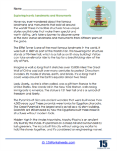 Nonfiction Passages with Questions Worksheets - 15 Worksheets.com