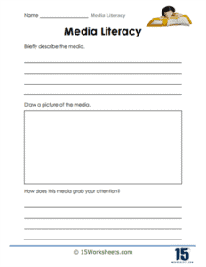 Media Literacy Worksheets - 15 Worksheets.com