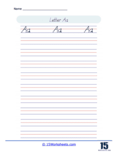Print Manuscript Worksheets - 15 Worksheets.com