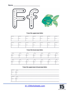 D'Nealian Style Print Worksheets - 15 Worksheets.com