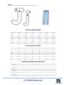 D'Nealian Style Print Worksheets - 15 Worksheets.com