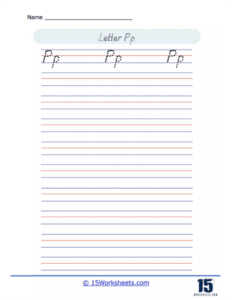 Print Manuscript Worksheets - 15 Worksheets.com