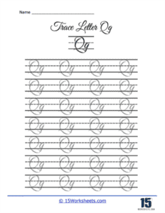Free Handwriting Worksheets | Printable Letter Practice | 15Worksheets.com