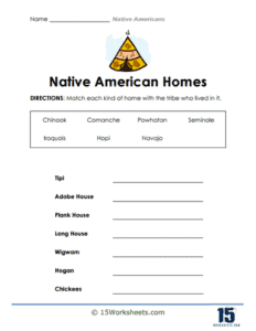 Native Americans Worksheets | Social Studies - 15 Worksheets.com