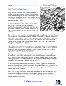 Historical Fiction Worksheets - 15 Worksheets.com