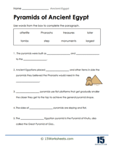 Ancient Egypt Worksheets - 15 Worksheets.com