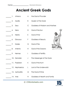 Ancient Greece Worksheets - 15 Worksheets.com