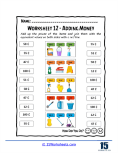 Adding Money Worksheets - 15 Worksheets.com
