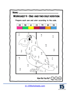 Single and Double Digit Addition Worksheets - 15 Worksheets.com