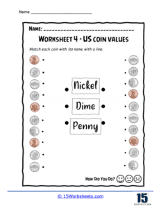 Coin Values Worksheets - 15 Worksheets.com