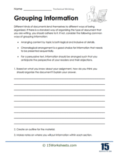 Technical Writing Worksheets - 15 Worksheets.com