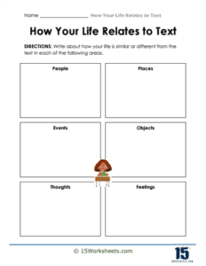How Your Life Relates to Text Worksheets - 15 Worksheets.com