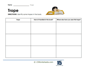 Trope Worksheets - 15 Worksheets.com