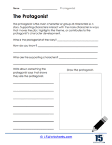 Protagonist Worksheets - 15 Worksheets.com