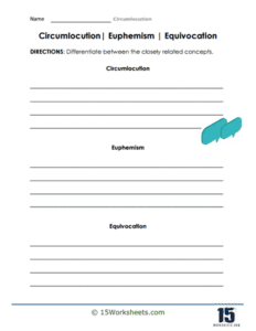 Circumlocution Worksheets - 15 Worksheets.com