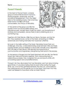 Fiction Passages with Questions Worksheets - 15 Worksheets.com