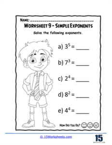 Simple Exponents Worksheets - 15 Worksheets.com