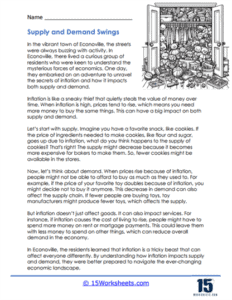 Supply and Demand Worksheets - 15 Worksheets.com