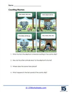 Comic Strips Worksheets - 15 Worksheets.com
